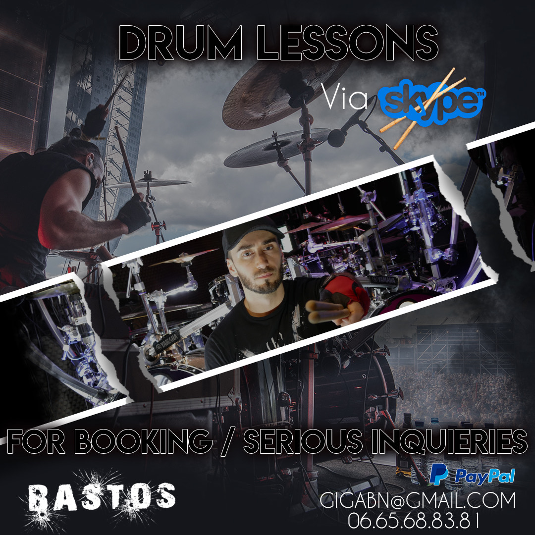 COURS DE BATTERIE – Nicolas Bastos